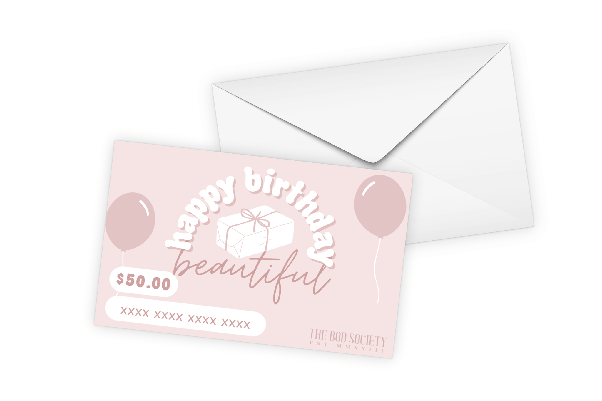 Birthday Skincare and Makeup Gift Card | Natural Skincare & Makeup Gif ...
